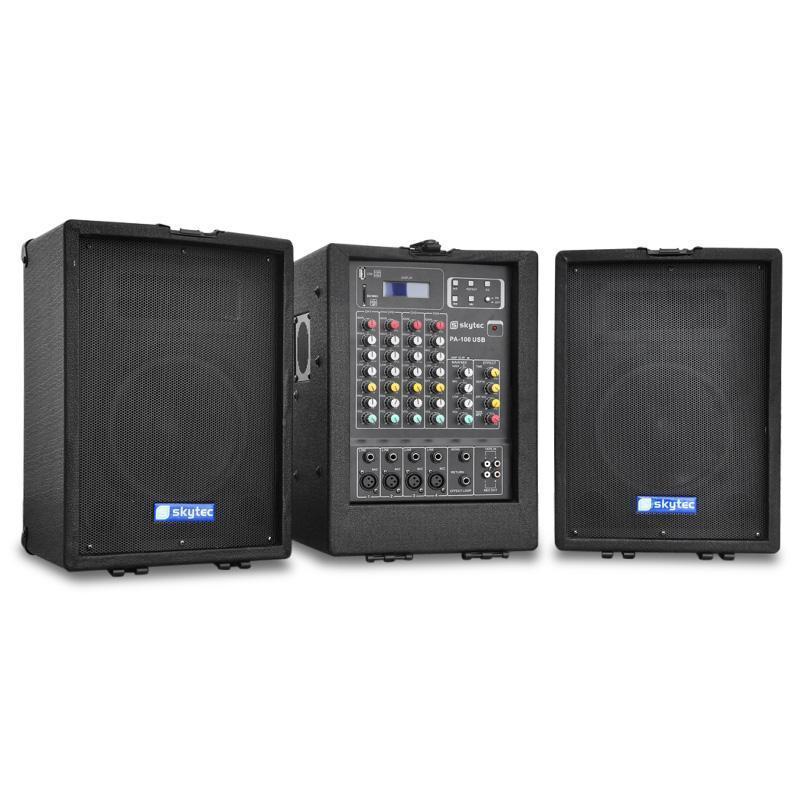 Skytec PA-100 Speakers - Preto | Back Market