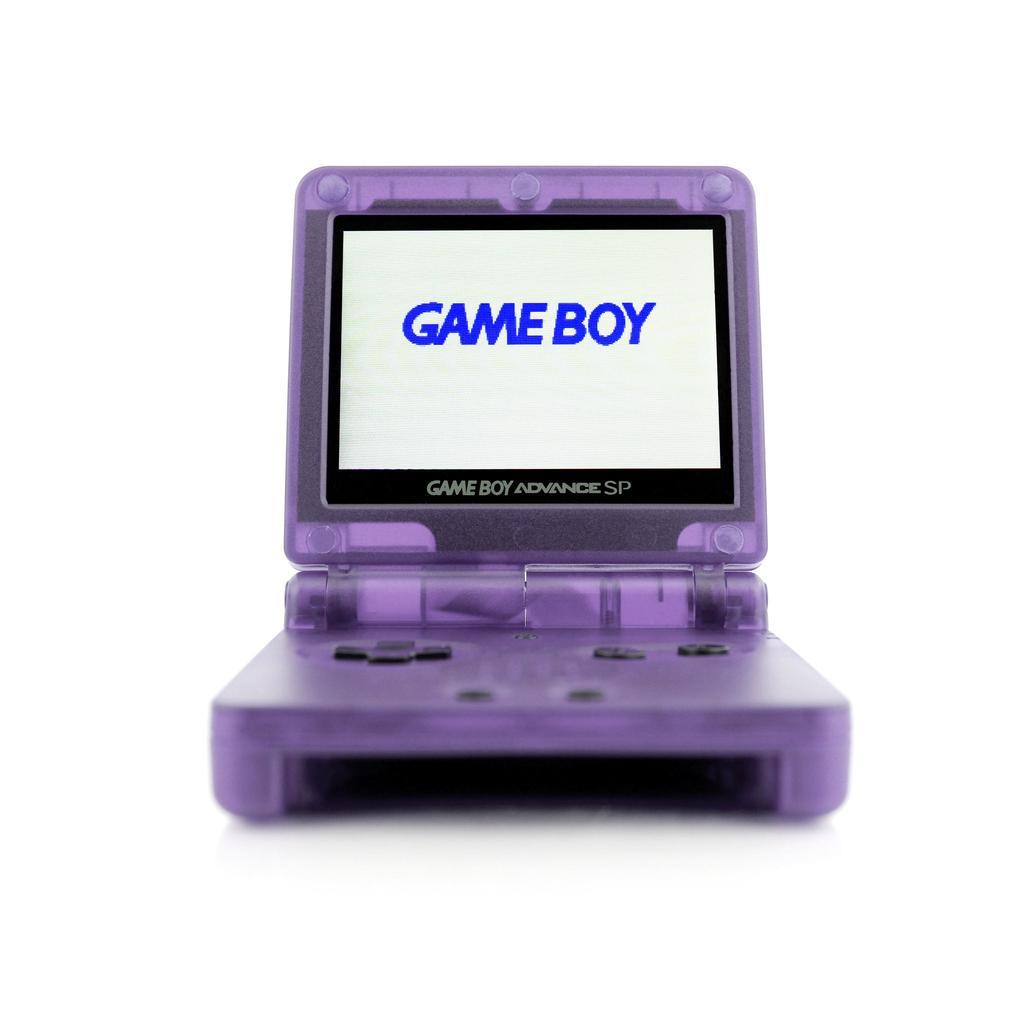 Nintendo Game Boy Advance Sp Transparent Purple | Back Market