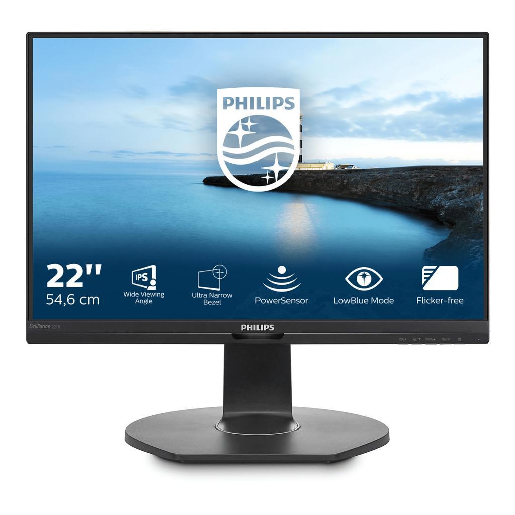 21,5-inch Philips PowerSensor 221B7QPJEB 1920 x 1080 LCD Monitor Preto ...