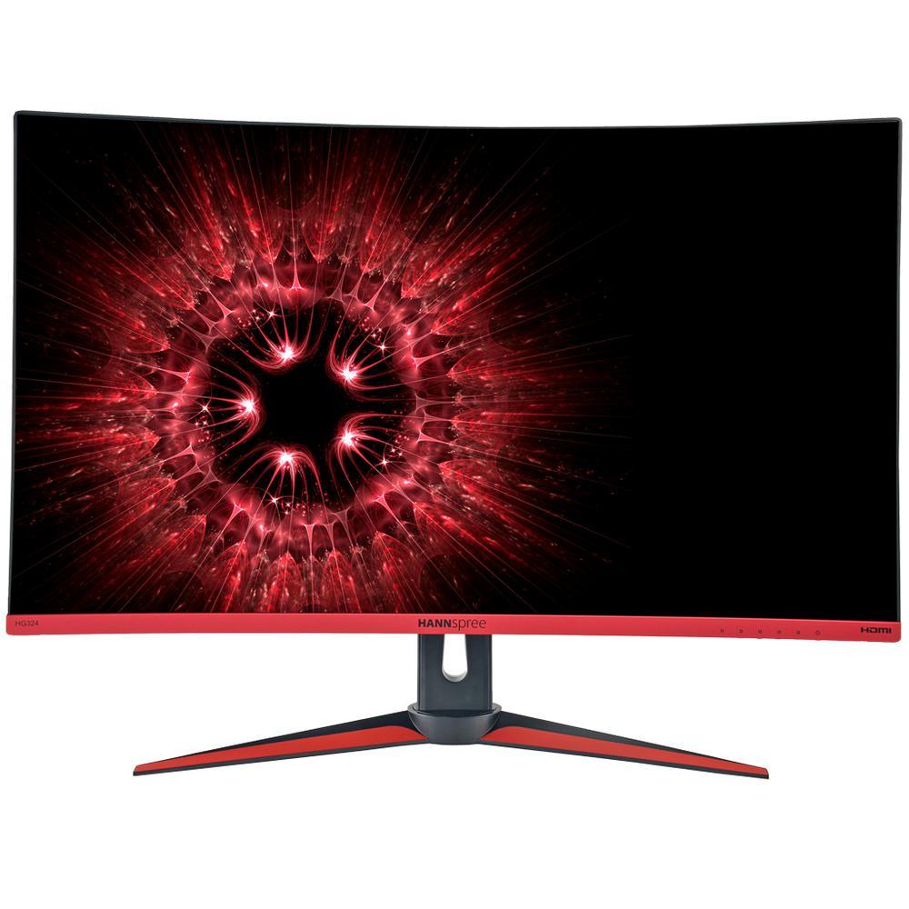32-inch Hannspree HG324QJB 2560x1440 LCD Monitor Black/Red | Back Market