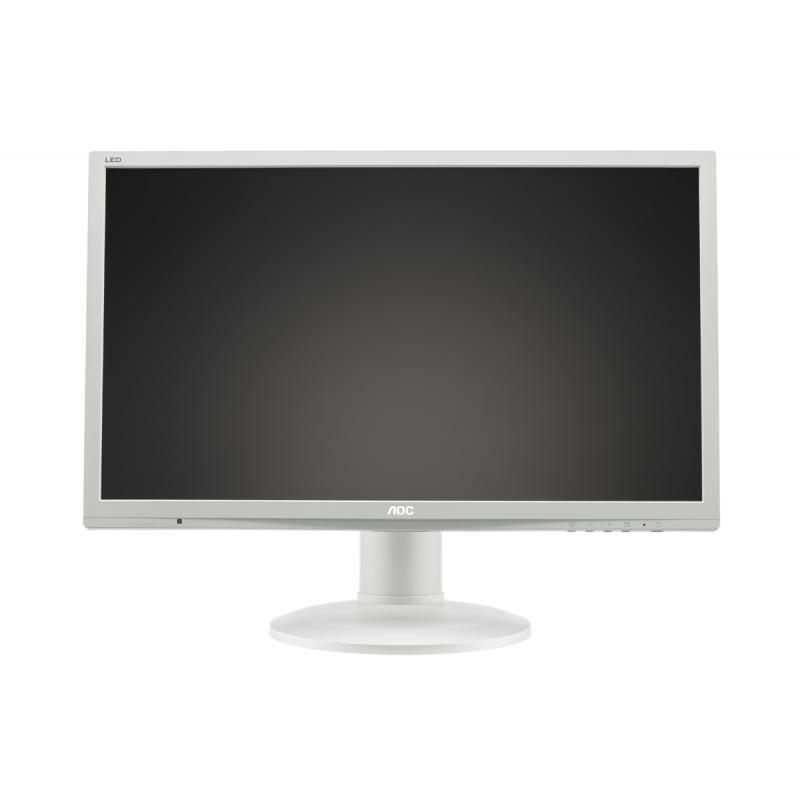 24-inch Aoc E2460P 1920 x 1080 LED Monitor Branco | Back Market