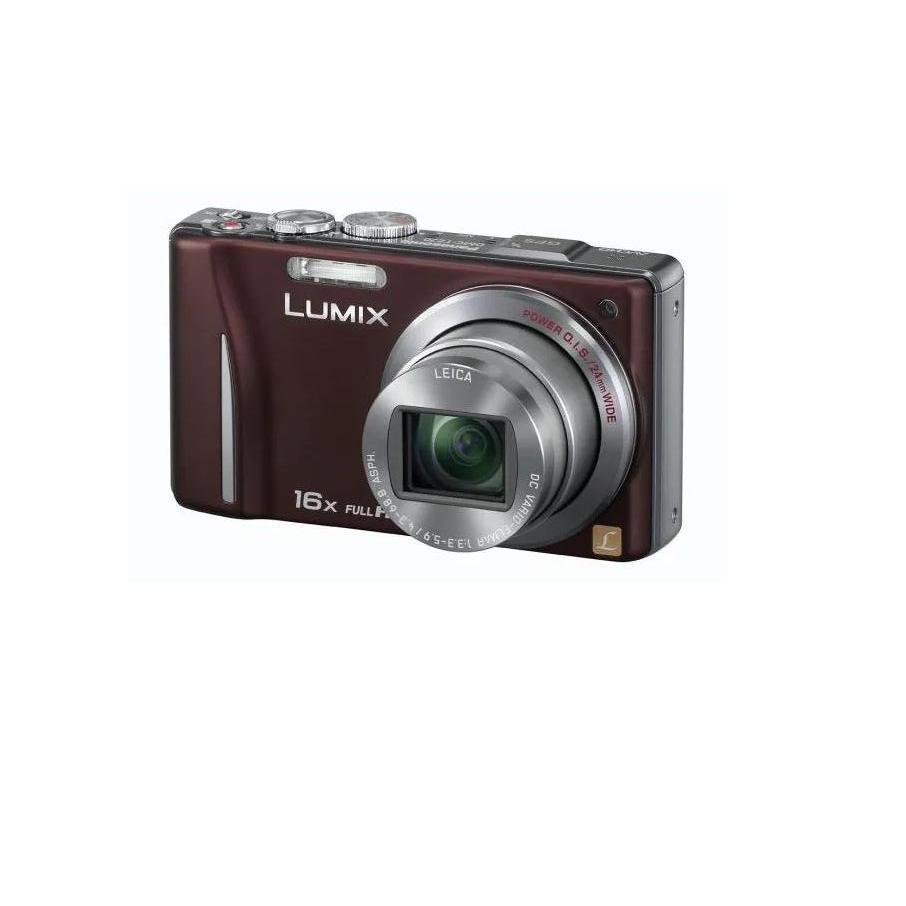 Compact Lumix DMC-TZ20 - Brown + Panasonic Leica DC Vario Elmar 24 ...
