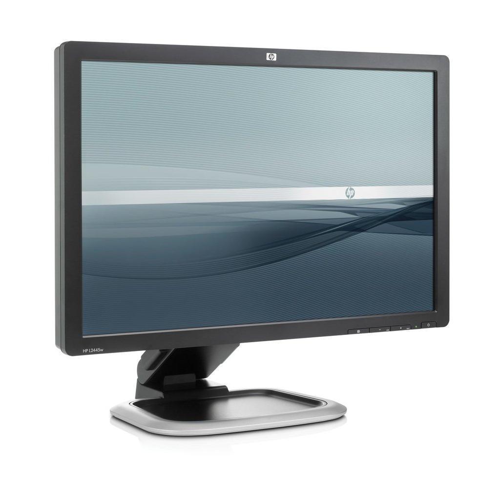 24-inch HP L2445w 1920 x 1200 LCD Monitor Preto | Back Market