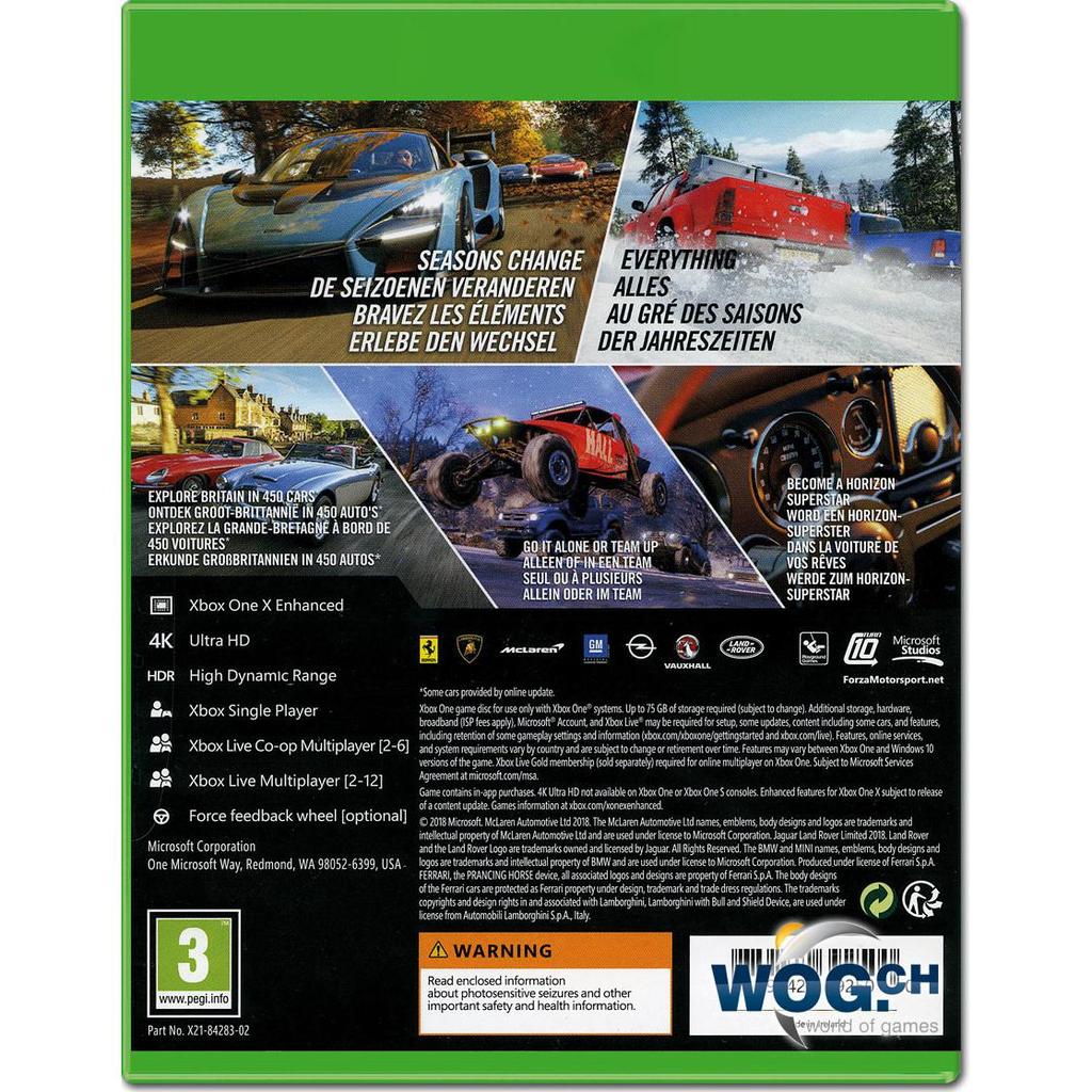 Forza Horizon 4 - Xbox One | Back Market