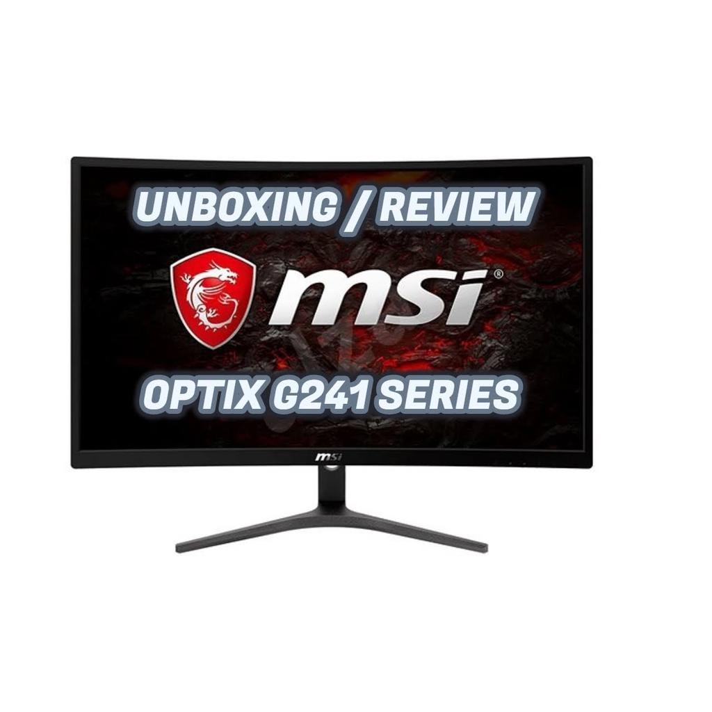 Msi 24-inch Monitor 1920 x 1080 LED (OPTIX G241VC) | Back Market