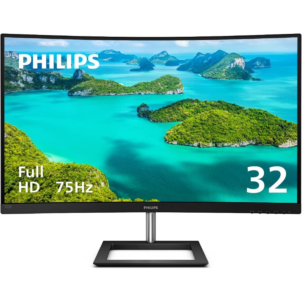Philips 32-inch Monitor 1920 x 1080 LED (322E1C-B) | Back Market