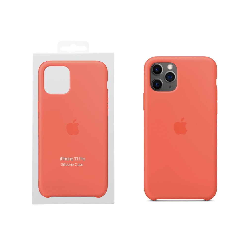 Apple Silicone case iPhone 11 Pro - Silicone Clementine | Back Market