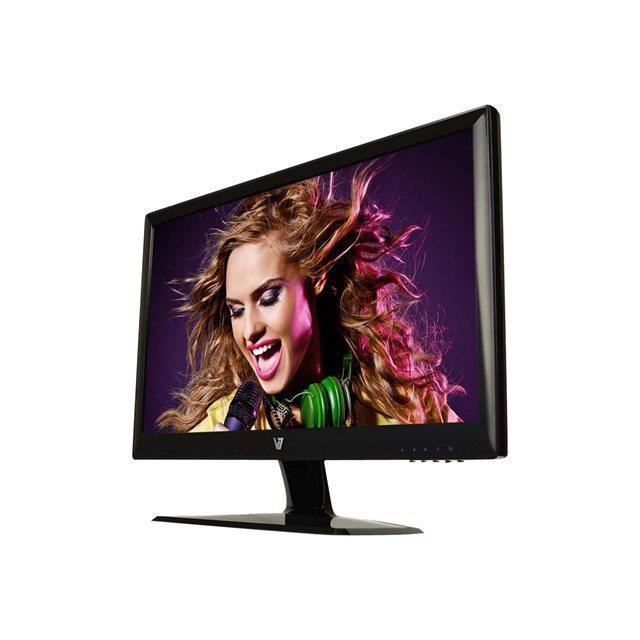 21,5-inch V7 LED215W2-8E 1920 x 1080 LED Monitor Preto | Back Market