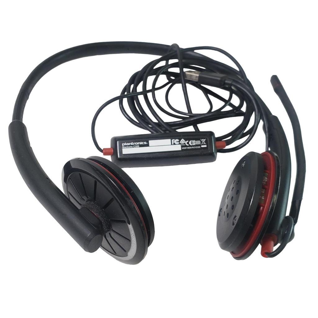 Plantronics Blackwire C320 Noise cancelling Headphone with microphone ...