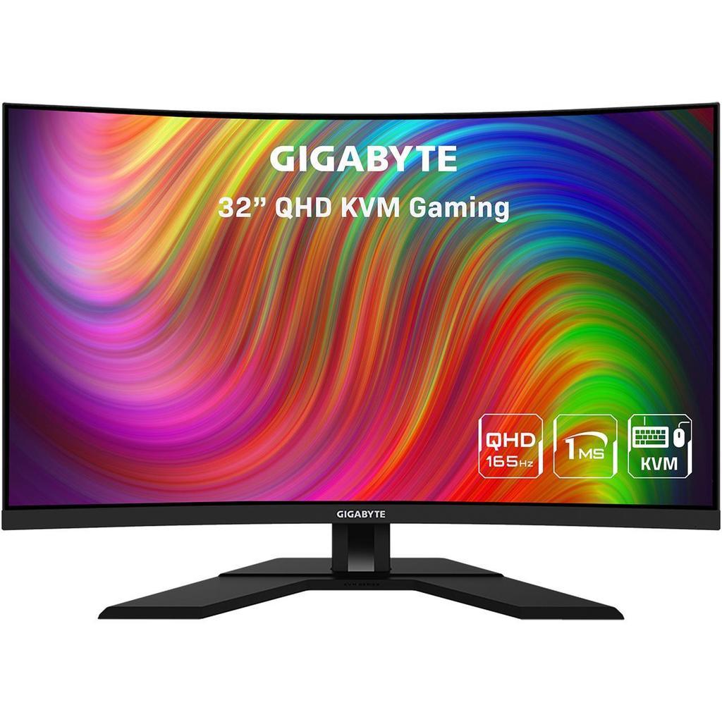 Gigabyte 32-inch Monitor 2560 x 1440 LED (M32QC) | Back Market