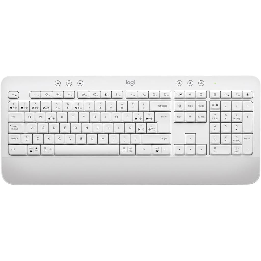 Logitech Keyboard QWERTY Wireless Backlit Keyboard Signature K650 ...