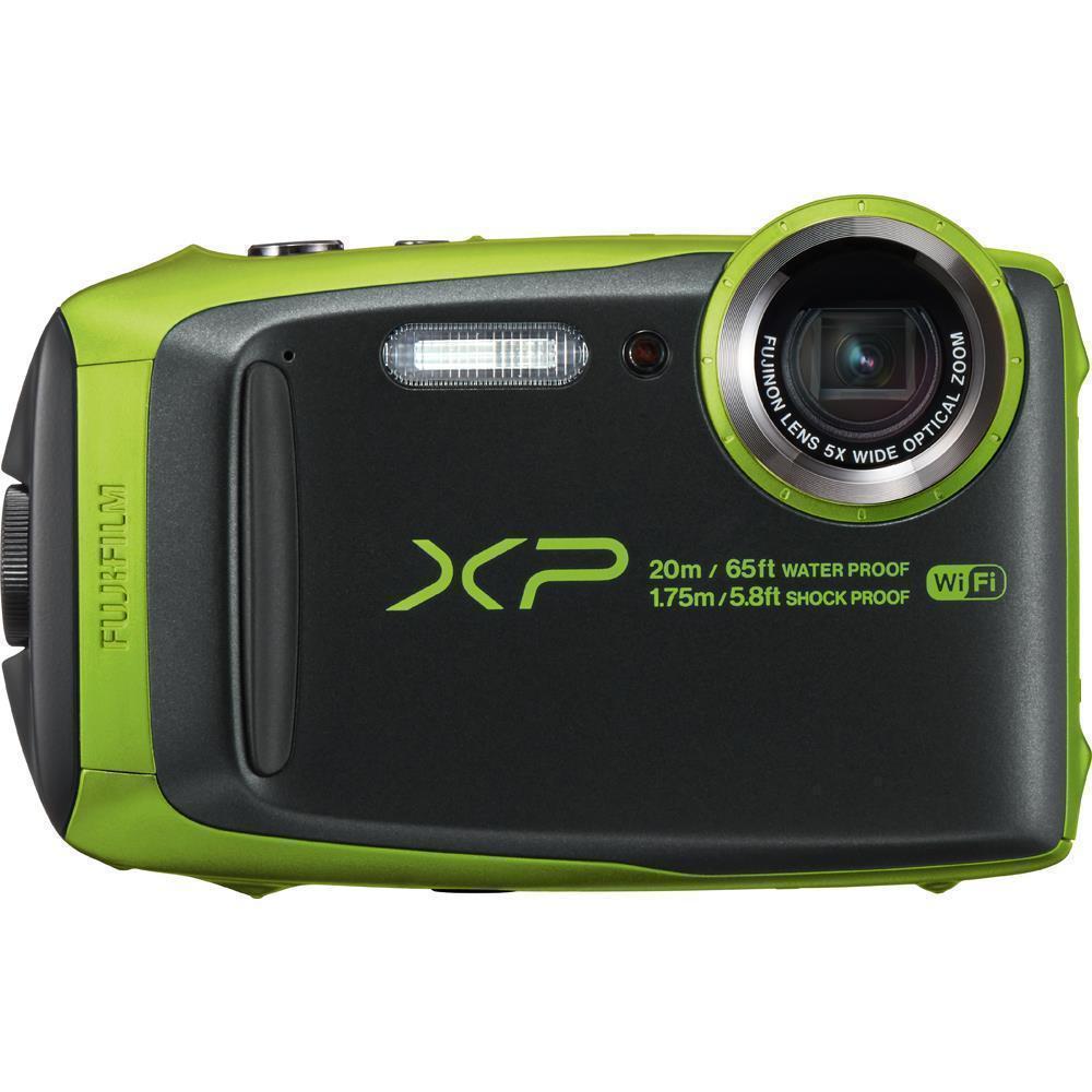 Compacto FinePix XP125 - Preto/Verde + Fujinon Fujinon Lens 5x Wide Optical Zoom 28-140mm f/3,9 ...