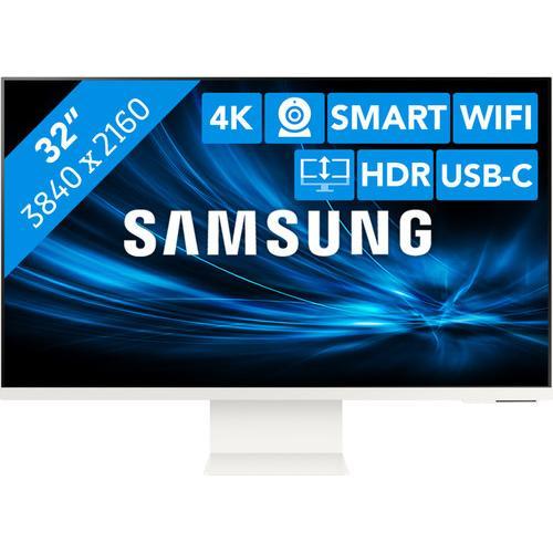 32-inch Samsung LS32BM801UUXEN 3840 x 2160 LED Monitor Branco | Back Market