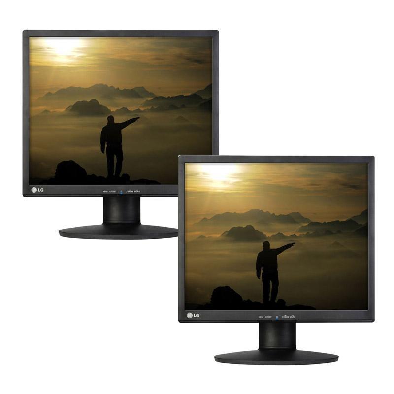 19-inch LG L1942PE 1280x1024 LCD Monitor Preto/Cinzento | Back Market