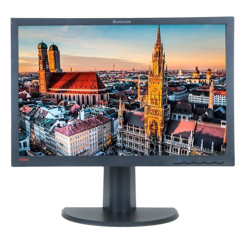 24-inch Lenovo ThinkVision L2440pwc 1920 x 1080 LCD Monitor Black ...