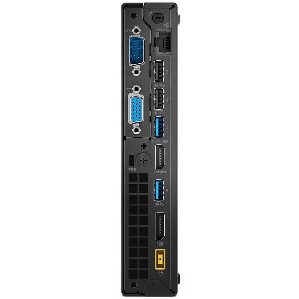 Lenovo ThinkCentre M920X Tiny Core i5-8400 2.8 - SSD 1 TB - 16GB | Back ...