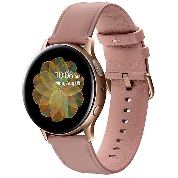 Samsung Smart Watch Galaxy Watch Active 2 SM-R835U HR GPS - Gold | Back ...