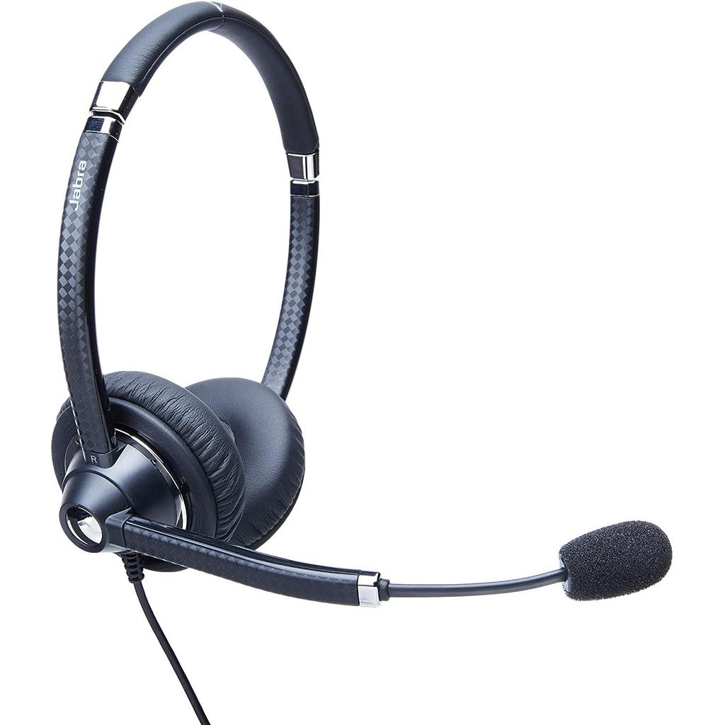 Cascos con cable micrófono Jabra UC Voice 750 Duo - Negro | Back Market