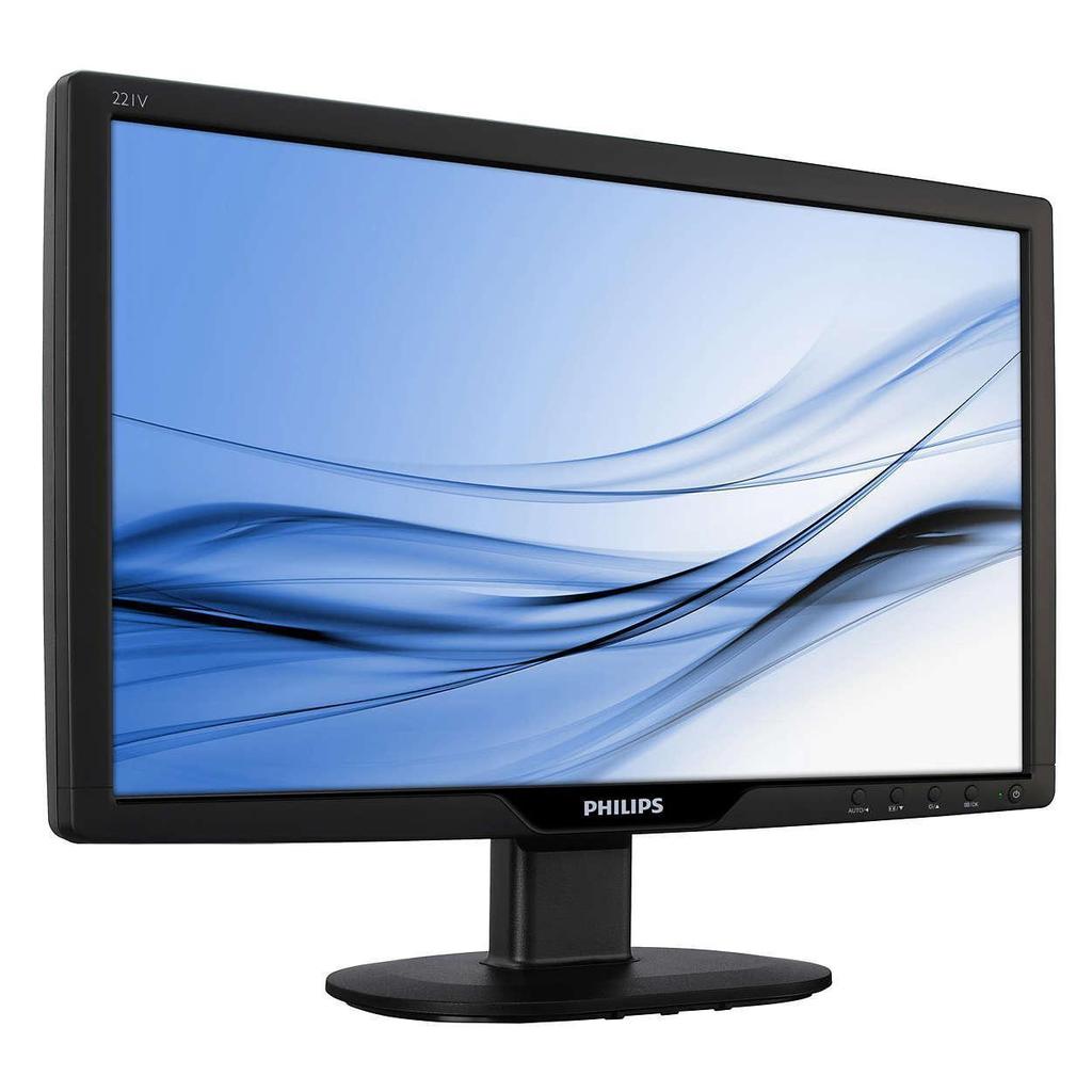 21,5-inch Philips 221V2AB LCD Monitor Preto | Back Market