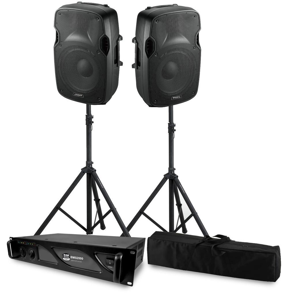 Ibiza Sound XTK15 PA speakers | Back Market