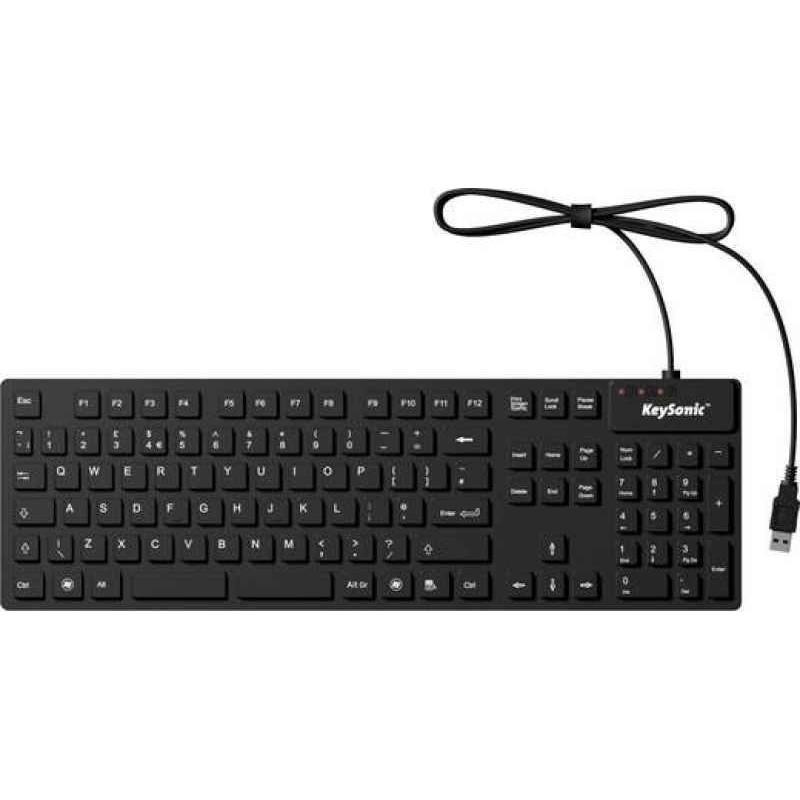 Keysonic Keyboard QWERTY English (UK) KSK-8030IN | Back Market